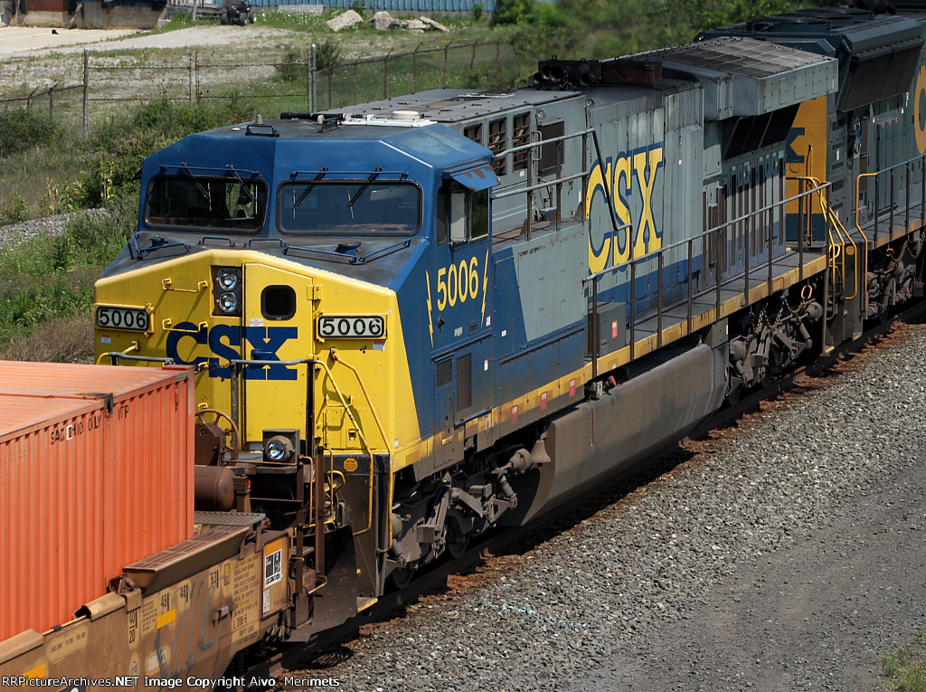 CSX 5006 at Mile 70 Lakeshore Sub